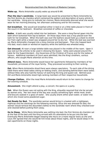 Marie Antoinette lesson | Teaching Resources