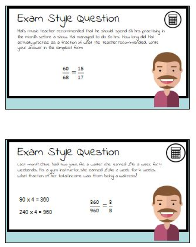 New Functional Skills Maths Full Lesson -Simplifying Fractions ...