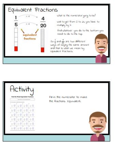 New Functional Skills Maths Full Lesson -Simplifying Fractions ...