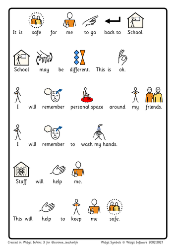 Return to school social story - covid 19 | Teaching Resources