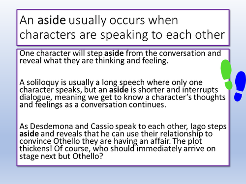 Othello Iago Soliloquy | Teaching Resources