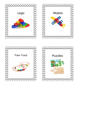 Construction area natural labels | Teaching Resources