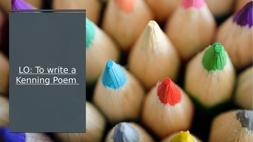 Kenning poem ppt | Teaching Resources