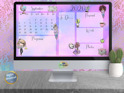 Back to School Desktop Organiser | Teaching Resources