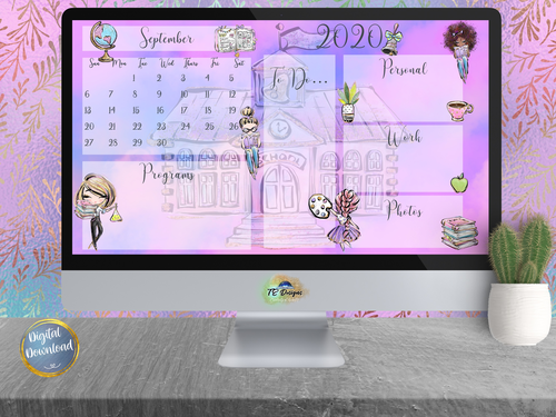 Back to School Desktop Organiser | Teaching Resources