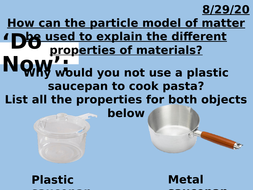 New KS3 Chemistry- properties of materials | Teaching Resources