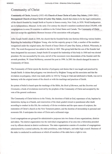 Christian World Organization Leaders 2020 | Teaching Resources