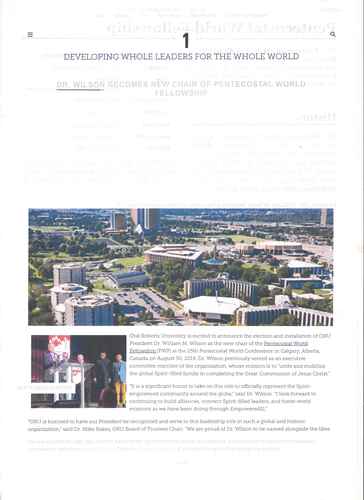 Christian World Organization Leaders 2020 | Teaching Resources