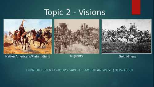 Making of America Chapter 2 - Visions OCR History | Teaching Resources