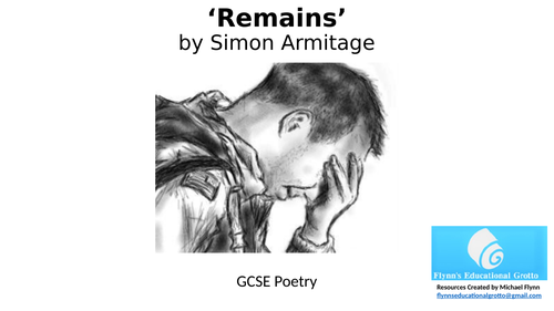 GCSE Poetry: ‘Remains’ by Simon Armitage | Teaching Resources