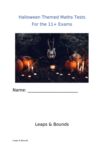 11 Plus Halloween Word Problems | Teaching Resources