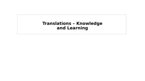 Translations by Brian Friel - 26 lessons for A Level English, plus ...