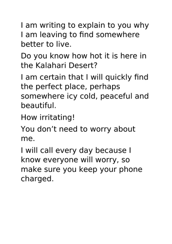 Letter Writing English Unit for Year 2 based on Meerkat Mail | Teaching ...