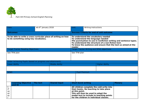 How To Trap A Dragon Instruction writing unit Year 2 | Teaching Resources