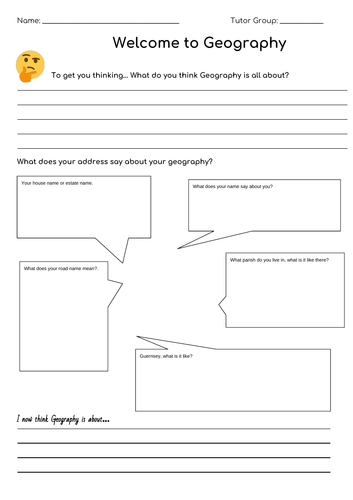 Introduction lesson Year 7 Geography | Teaching Resources Introduction lesson Year 7 Geography | Teaching Resources