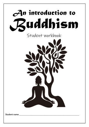 KS3 RE Buddhism workbook - fully resourced booklet self-study for ...
