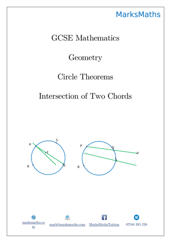 Circle Theorems Part 2 | Teaching Resources