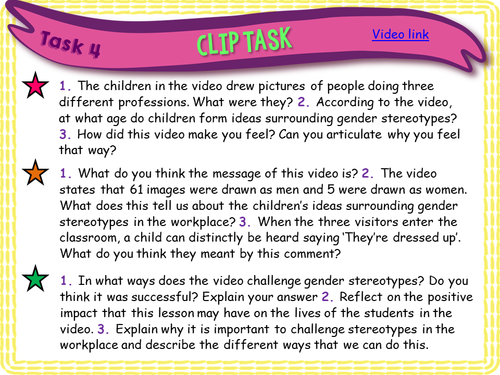 Careers, Diversity + Stereotypes PSHE | Teaching Resources