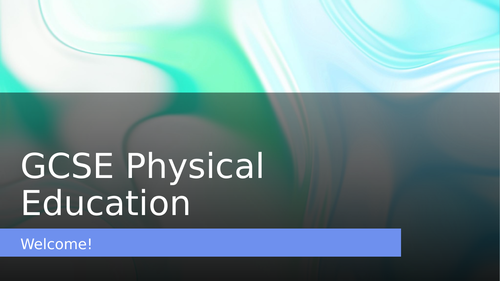 Edexcel GCSE PE Component 2 Lesson 1 | Teaching Resources Edexcel GCSE PE Component 2 Lesson 1 | Teaching Resources