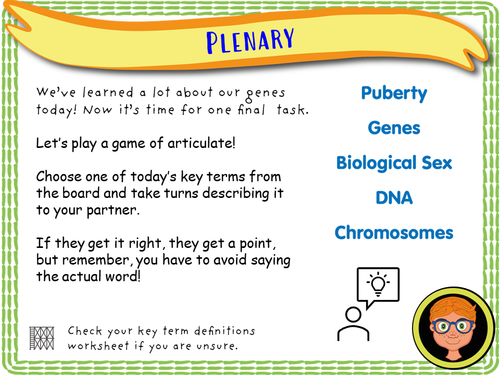 Puberty and Biological Sex | Teaching Resources