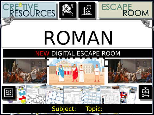 Roman Empire - Escape room | Teaching Resources