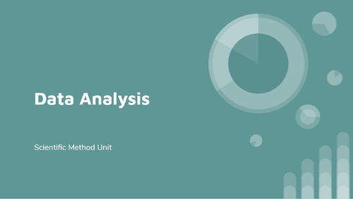 REMOTE LEARNING SCIENTIFIC METHOD : DATA ANALYSIS | Teaching Resources