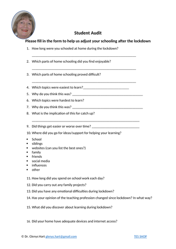 Learning after lockdown | Teaching Resources