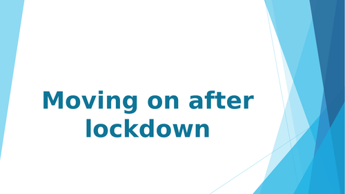 Learning after lockdown | Teaching Resources