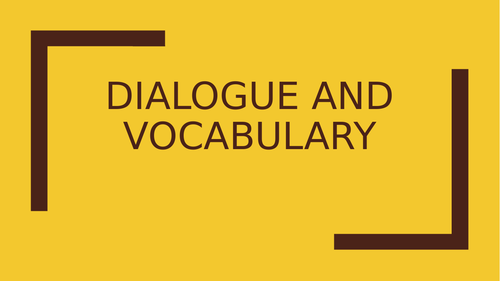 Writing Skills (Dialogue, Vocabulary, Imagery, Punctuation) | Teaching ...