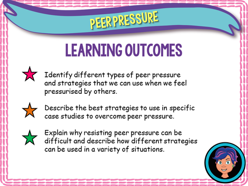 Peer Pressure PSHE | Teaching Resources
