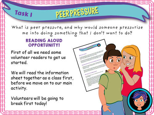 Peer Pressure PSHE | Teaching Resources