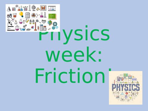 Science - Investigating Friction (PPT and worksheet) | Teaching Resources
