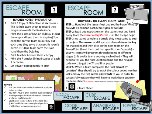 Animal Farm Escape Room - GCSE English | Teaching Resources