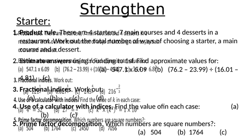 Chapter 4 FRP Lesson PowerPoint Bundle Pearson Textbook Edexcel Higher ...