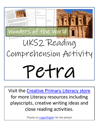 Seven Wonders of the World - UKS2 BOOM Cards™ Comprehension Bundle ...