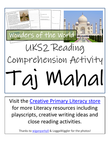 Seven Wonders of the World - UKS2 BOOM Cards™ Comprehension Bundle ...
