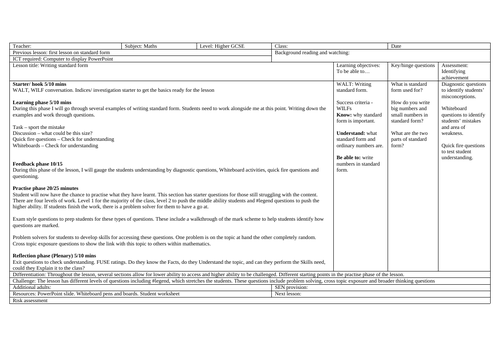 Writing standard form - Lesson bundle | Teaching Resources