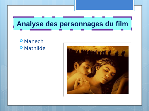 BUNDLE ON Un long dimanche de fiancailles | Teaching Resources