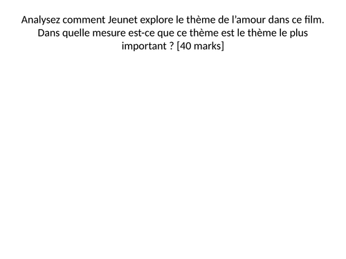 BUNDLE ON Un long dimanche de fiancailles | Teaching Resources