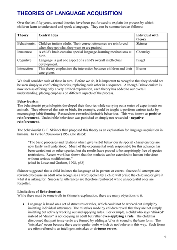 OCR A Level English Language: CHILD LANGUAGE ACQUISITION | Teaching ...