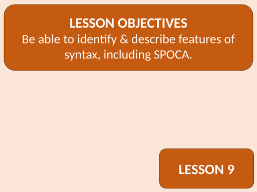 OCR A Level English Language: INTRODUCTION TO LANGUAGE LEVELS ...