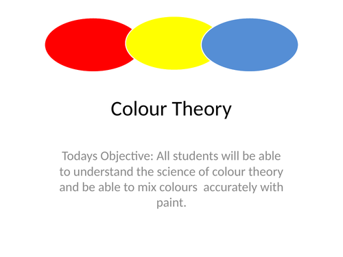 colour theory | Teaching Resources