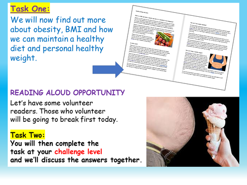 Healthy Eating + Obesity PSHE | Teaching Resources
