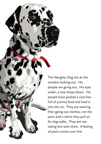 ‘The Naughty Dog’s Nerves’ A Fun Writing And Drawing Activity (6 years ...