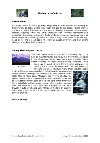 Rivers KS2 Planning and Resources | Teaching Resources