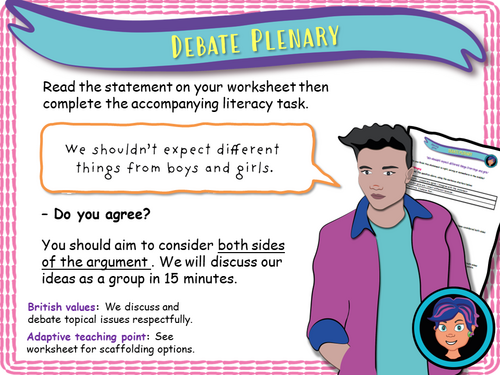 Gender Identity PSHE | Teaching Resources