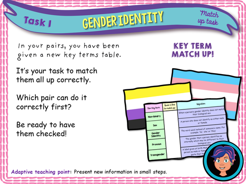 Gender Identity PSHE | Teaching Resources