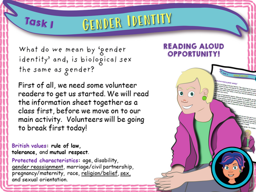 Gender Identity PSHE | Teaching Resources