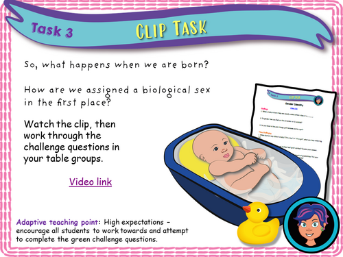 Gender Identity PSHE | Teaching Resources