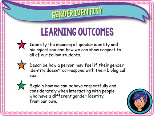 Gender Identity PSHE | Teaching Resources